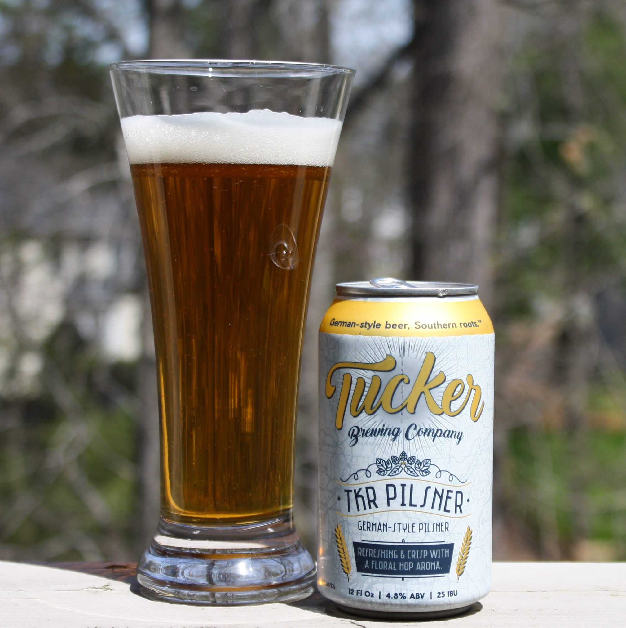 Tucker Brewing Co. TKR Pilsner – Let Us Drink Beer