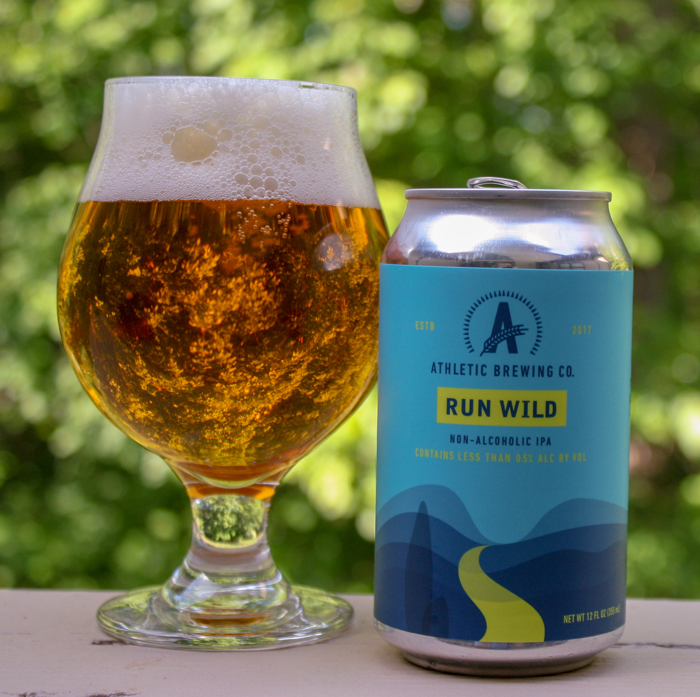 Non-Alcoholic Beer Review: Athletic Brewing Run Wild IPA – Let Us Drink ...