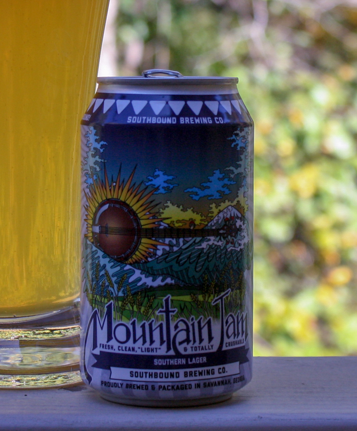 Southbound Brewing Co. Mountain Jam Southern Lager – Let Us Drink Beer