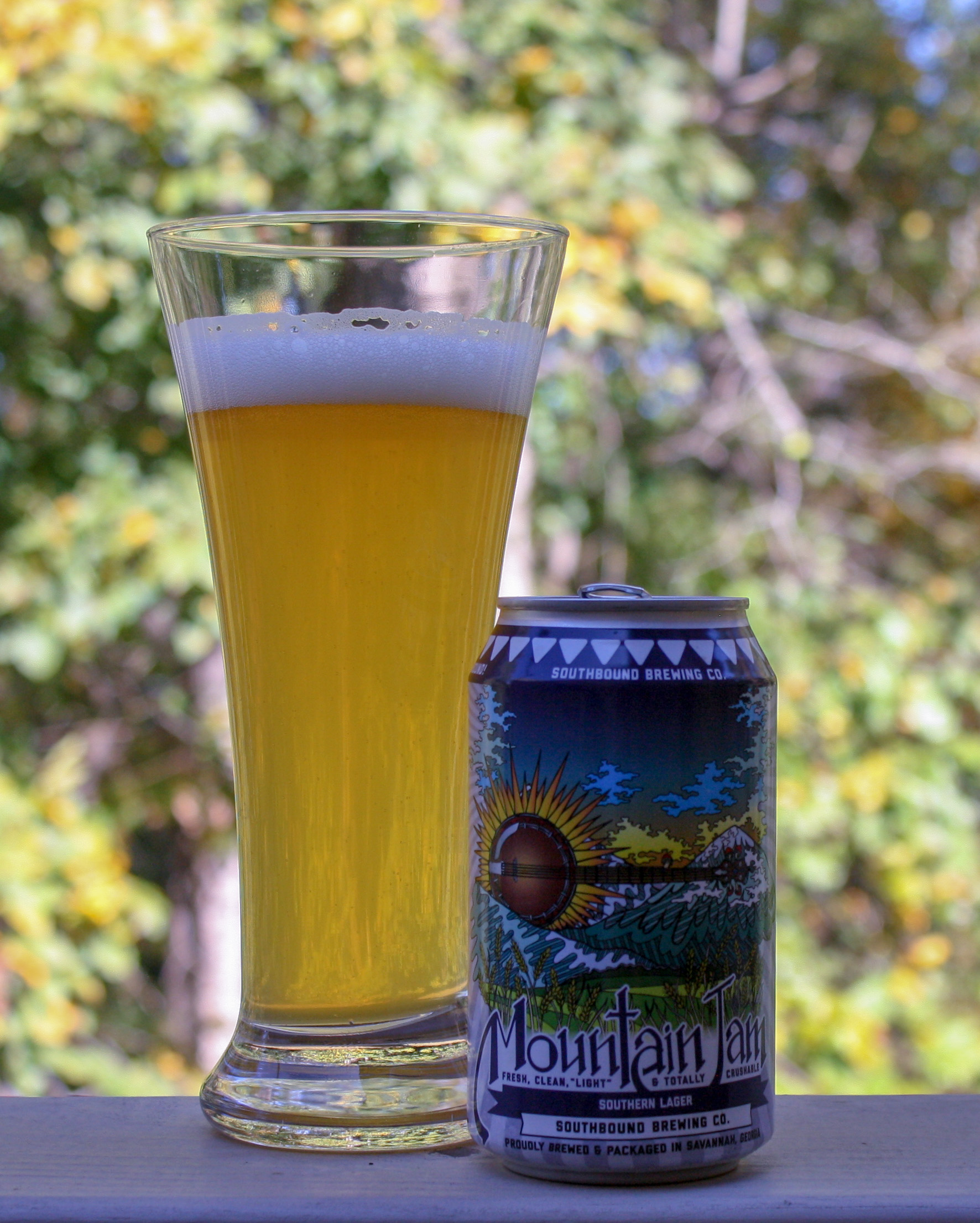 Southbound Brewing Co. Mountain Jam Southern Lager – Let Us Drink Beer