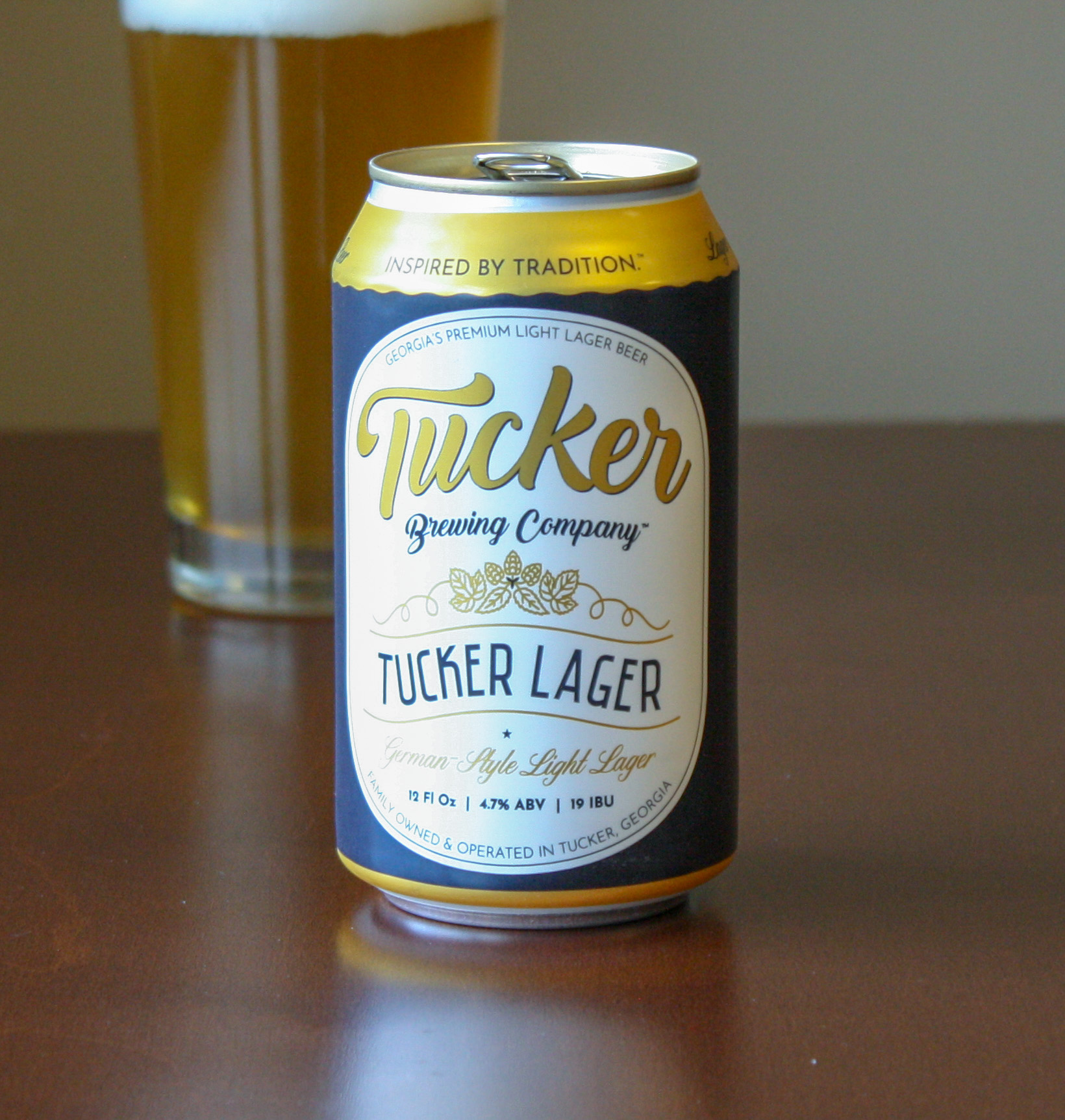 Tucker Brewing Company Tucker Lager – Let Us Drink Beer