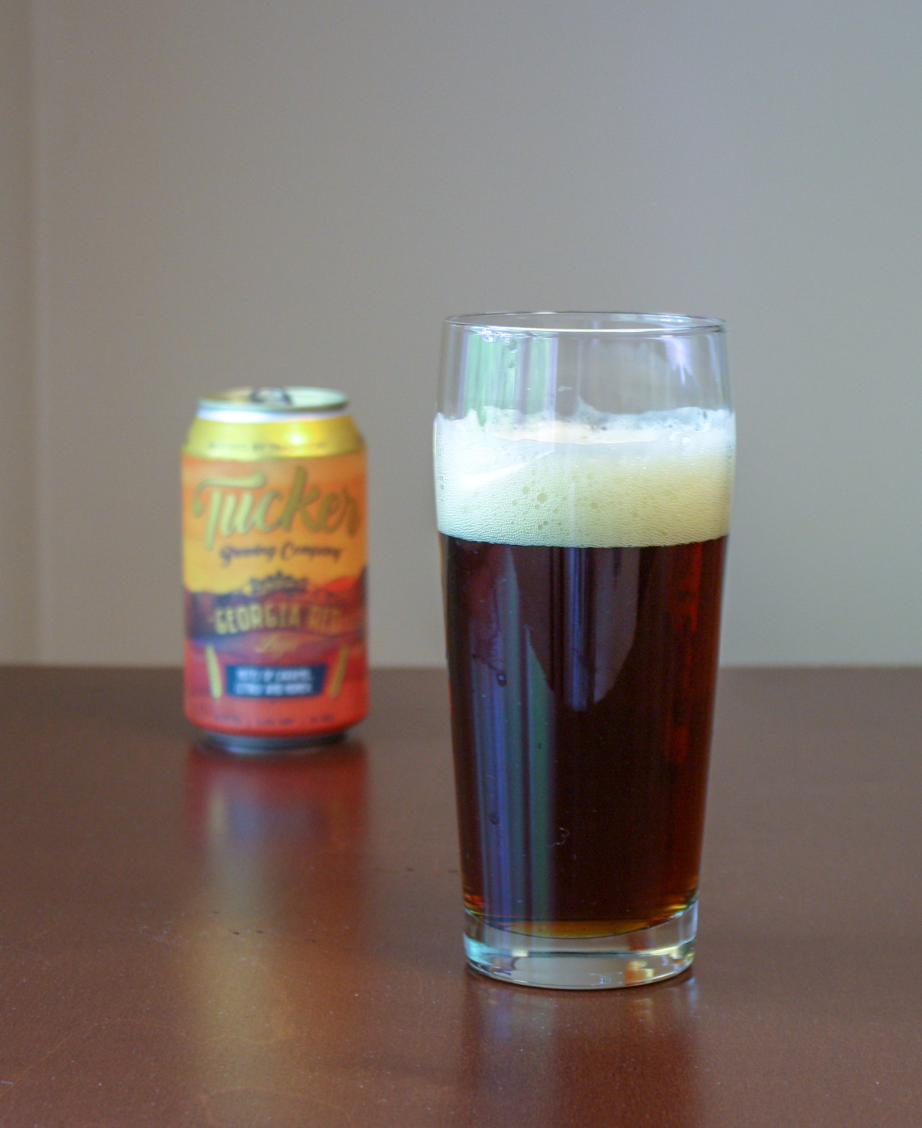 Tucker Brewing Company Georgia Red Lager – Let Us Drink Beer